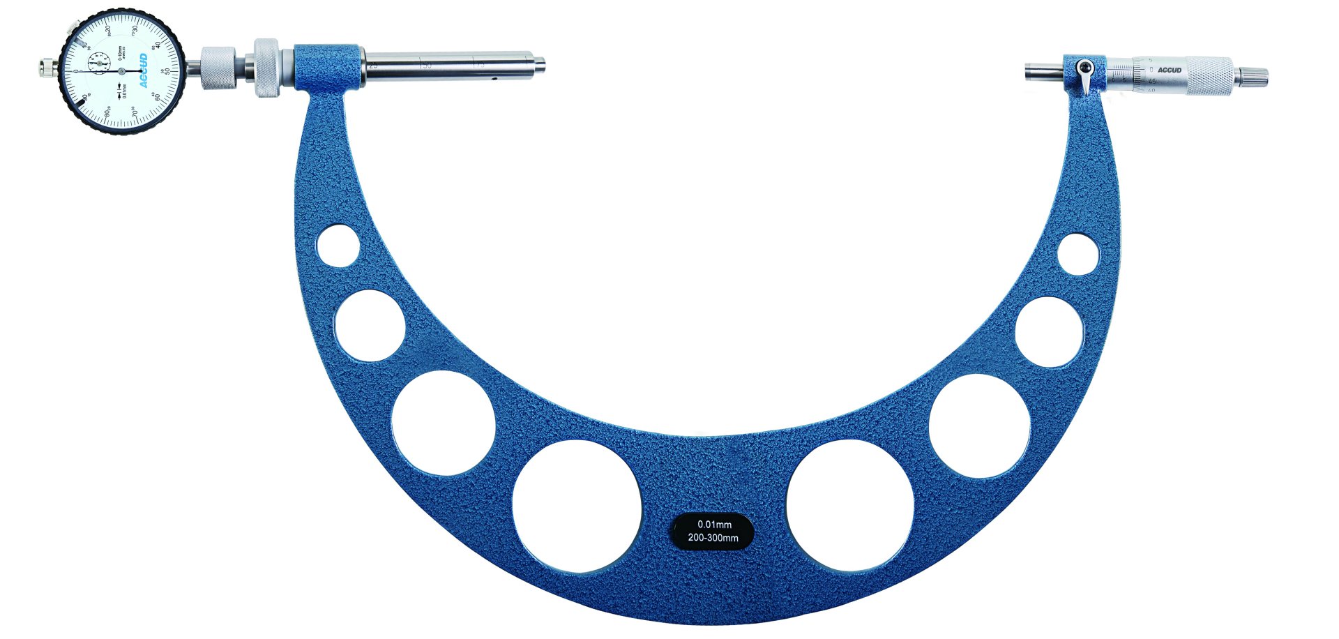 ACCUD 430-01 analog micrometers with dial indicator | Accud EU
