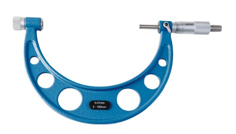 ACCUD 325-01 analog micrometer with interchangeable anvils | Accud EU