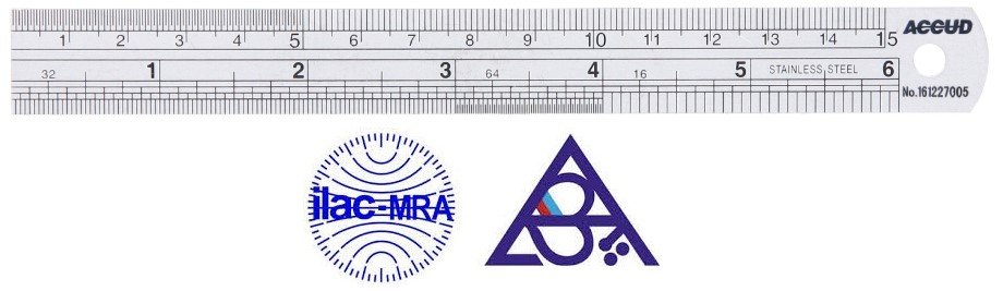 Calibration of steel rulers | Accud EU